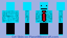 Maxwell blue Minecraft Skin