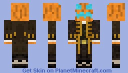 Pumpkin Lord Minecraft Skin