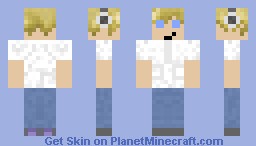 Me with moving eyes! Minecraft Skin