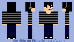 Gamer/Rocker Guy Minecraft Skin