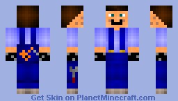Mechanic Minecraft Skin