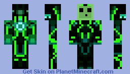 Mechanical slime Minecraft Skin