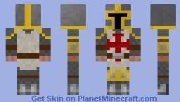 Templar knight Minecraft Skin