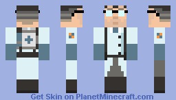 BLU Medic Minecraft Skin