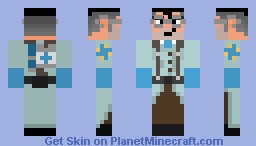 Team Fortress 2 - Medic BLU Minecraft Skin