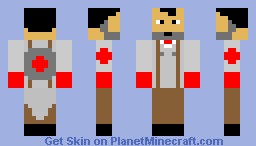 Medic Skin TF2 Minecraft Skin