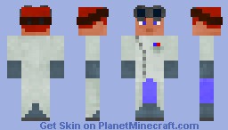 Medical Scientist Minecraft Skin