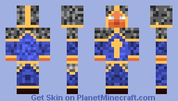Medieval Royal Soldier Minecraft Skin