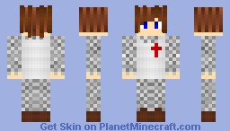 Red Cross of the Crusaders Minecraft Skin