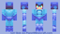 Mega-Man Minecraft Skin