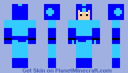 Megaman Minecraft Skin