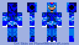Mega Man !! Minecraft Skin
