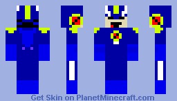 Megaman.EXE Minecraft Skin