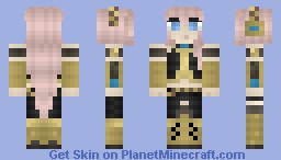 Vocaloid Megurine Luka Minecraft Skin