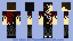 Ender infection - 1 Not shaded. Minecraft Skin