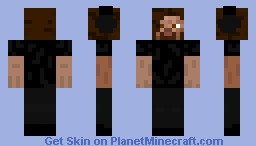 Long Hair Male Minecraft Skin
