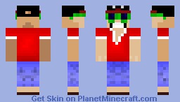 Dat Boy :3 With Cool Bull Hat and Sunglasses ! ^-^ Minecraft Skin