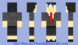 Men in Black Minecraft Skin