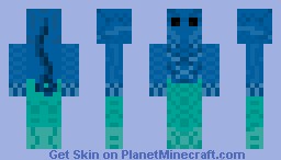 Mer-Creep Minecraft Skin