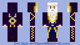 Merlin (With Hood) Minecraft Skin