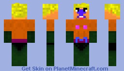 Young Mermaid Man (SpongeBob) Minecraft Skin