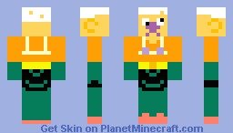 Mermaid Man Minecraft Skin