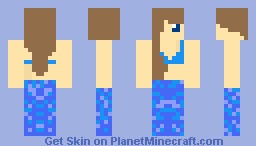 Mermaid Minecraft Skin
