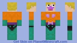 Mermaid Man (Young) Minecraft Skin