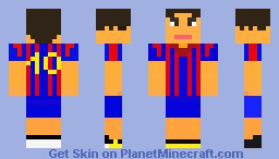 Messi Minecraft Skin