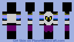 Meta Knight (Requested by jakobol) Minecraft Skin