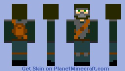Metro 2033 soldier Minecraft Skin