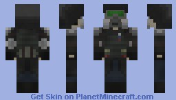 Metro 2033 Hooded Ranger Minecraft Skin
