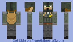 Metro 2033 ranger 3 Minecraft Skin