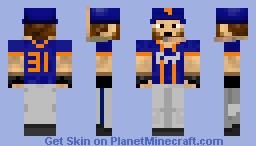 New York Mets Uniform Minecraft Skin