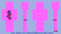 My first Skin (Mew from pokèmon) Minecraft Skin
