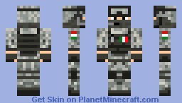Mexican Soldier Minecraft Skin
