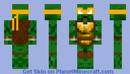 Michelangelo Minecraft Skin