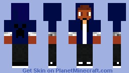 brown guy with hood Minecraft Skin