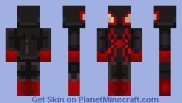 Spiderman (Miles Morales) Minecraft Skin