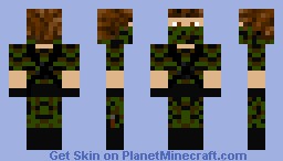 Military Commando Minecraft Skin