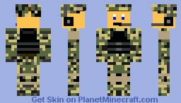 Military Skin For Ato Minecraft Skin