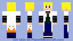 Minato Namikaze Minecraft Skin
