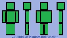 Green Man Minecraft Skin
