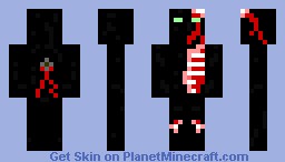 Ender Zombie Minecraft Skin