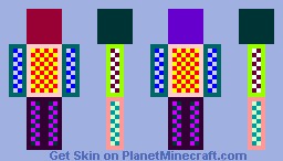 Checkered Minecraft Skin