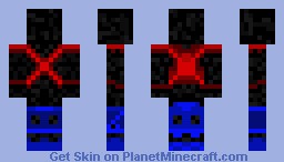 The (Fixed) colourful Ninja Minecraft Skin