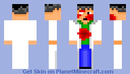 Bloody Evil Scientist Minecraft Skin