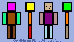 Color Man Minecraft Skin