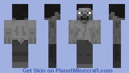 Shadow Steve Minecraft Skin