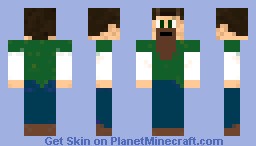 Bearded Guy Minecraft Skin